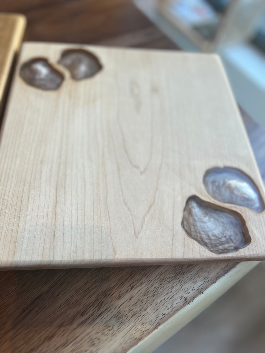 Médium Cherry Oyster Serving Board – La Marée Art